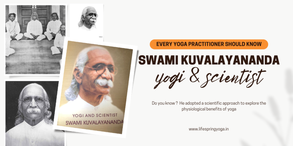 Swami Kuvalayananda - Every yoga practitioner should know